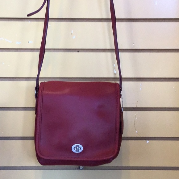 Coach | Bags | Rare Red Vintage Coach Court Bag | Poshmark